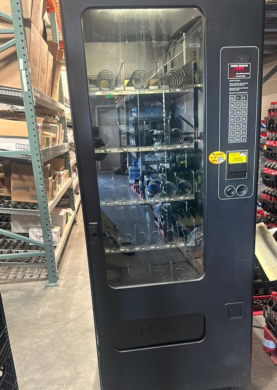 USI 3130 Snack Vending Machine – Ace Vending Distribution LLC