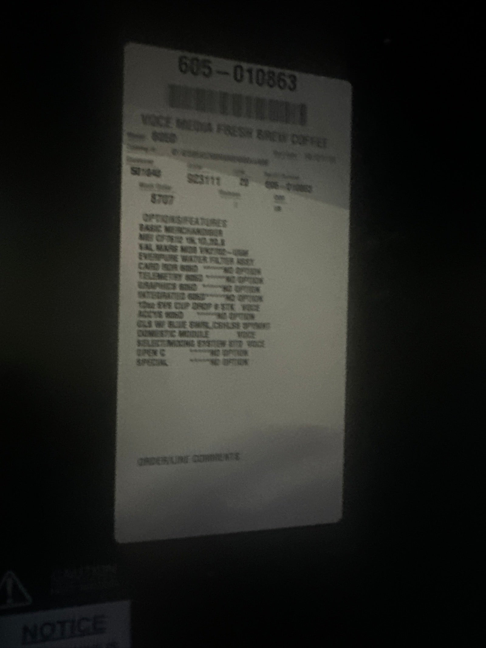 Crane 605D Voce Coffee Vending Machine – Bean to Cup, Instant, Freshbr ...